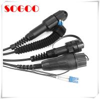 China 80m NSN FUFDD Fiber Cable LC OD-LC OD dual 80m, Dia of 5.0mm for RRU with NSN Uni-Boot for sale