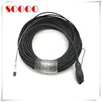 China Armored Outdoor Duplex Patch Cord OM3 OM4 LC / UPC Outdoor Fiber Patch Cord for sale