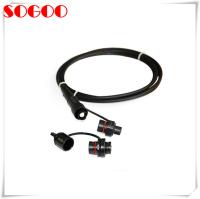 China Armored Waterproof Fiber Optic Cable Duplex LC OM3 OM4 LC / UPC For Outdoor for sale