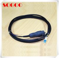 China Fiber Optic Armored Patch Cable 2 Core FullAXS To LC IP 67 Waterproof Jumpers for sale