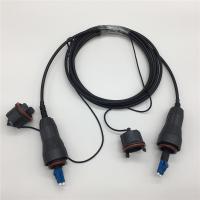 China Base Station Duplex FTTA Armored Fiber Patch Cable with Fullaxs cover For Ericsson for sale