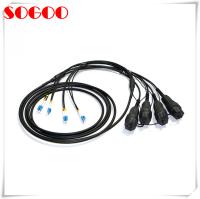 China Fullaxs Armored Fiber Optic Duplex Patch Cord Outdoor 5G Telecom CPRI 1 - 100m for Ericsson for sale