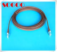 China FUFAS MM OD fiber LC OD-LC OD dual Armored Fiber Patch Cord for sale
