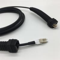 China FUFAS MM OD fiber LC OD-LC OD dual Armored Fiber Patch Cord for sale