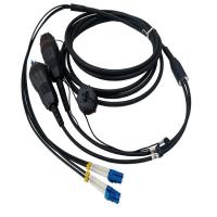 China FTTA CPRI LC ODVA Outdoor Armored Fiber Optic Cable for sale