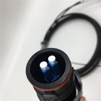 China FTTA Waterproof Fullaxs Duplex LC CPRI Armored Fiber Cable for sale