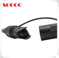 China Waterproof MPO Trunk Cable to MPO Breakout Fiber Optic Cable 12/24 Core for sale