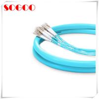 China 12 Fibers OM4 Multi Fiber Pre Terminated Fiber Breakout Cable for sale