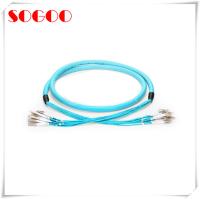 China 12 Fibers OM4 Multi Fiber Pre Terminated Fiber Breakout Cable for sale