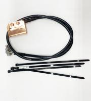 China Antenna accessory Copper Banded Universal shield grounding kit for RRU power cable for sale