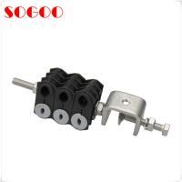 China 6 ways feeder clamp, fiber optical cable clamp and power cable clamp for sale