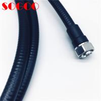 China 50 OHM RF Jumper Cable Mini Din Male 4.3-10 / 4.3-10 For 1/2  Super Flex Cable for sale