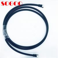 China 50 OHM RF Jumper Cable Mini Din Male 4.3-10 / 4.3-10 For 1/2  Super Flex Cable for sale