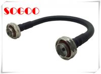 China LOW PIM 3 Meters 1/2 inch Superflex Jumper cable MINI DIN Male To 7/16 DIN Male for sale