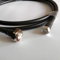 China LOW PIM 3 Meters 1/2 inch Superflex Jumper cable MINI DIN Male To 7/16 DIN Male for sale