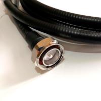 China LOW PIM 3 Meters 1/2 inch Superflex Jumper cable MINI DIN Male To 7/16 DIN Male for sale