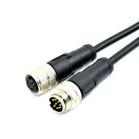 China Aisg Male And Female Connectors 2 4 6 8 9 Pins 0.5m  - 100m Length for sale