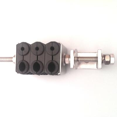 China Power and optical cable clamp for Optical cable+3.3/4/6/8.3mm2 RRU Power cable for sale