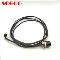 China Huawei original 04047637VB LMR195 jumper, 90 degree SMA male to N Female bulkhead connector for sale
