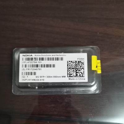 China Original Nokia FOSH Optical SFP H 850nm 6G 300m MM 472579A Optical Module for sale