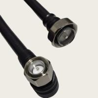 China 1/2 Superflex 7/16 DIN Male Right Angle To 4.3/10 Male Right Angle Jumper Cable 3M 5M 10M for sale