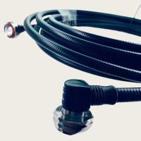 China 1/2 Superflex 7/16 DIN Male Right Angle To 4.3/10 Male Right Angle Jumper Cable 3M 5M 10M for sale