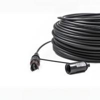 China Waterproof MPO Trunk Cable to MPO Breakout Fiber Optic Cable 12/24 Core for sale