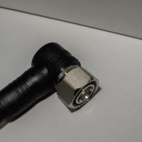 China 50 OHM RF Jumper Cable Mini Din Male 4.3-10 / 4.3-10 For 1/2  Super Flex Cable for sale