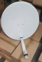 China Ku Band 60cm Satellite Dish Antenna Zinc Phosphate Steel TV System for sale
