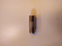 China Electric RF Accessories TV RF Connector IEC Male Connector F Type 75 Ohm for sale