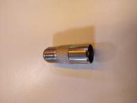 China Electric RF Accessories TV RF Connector IEC Male Connector F Type 75 Ohm for sale