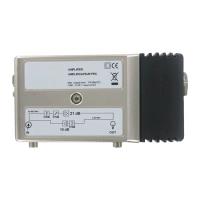 China Professional CATV Indoor Amplifier A20 3 Equal Carriers Digital Signal Booster 20dB Gain for sale