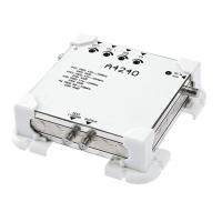 China Digital antenna cable tv signal system tinplate 2 input catv line amplifier for sale