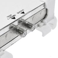 China Digital antenna cable tv signal system tinplate 2 input catv line amplifier for sale
