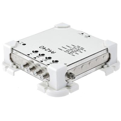 China Digital antenna cable tv signal system tinplate 2 input professional catv amplifiers 40db for sale