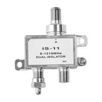 China 5-1218 MHz RF Circulator Isolator TV Small Volume Antenna Cable CATV Dual Isolator for sale