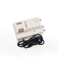 China CATV Digital Cable Amplifier , Multiband Antenna Cable TV Booster 1 In 2 Out VHF 16 DB for sale