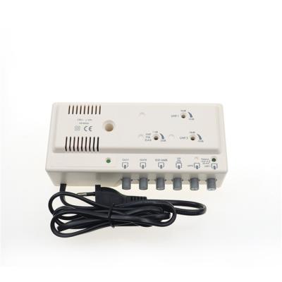 China UHF 42dB House CATV Booster Amplifier Indoor Multiband Antenna TV Cable for sale