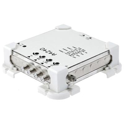 China Antenna Cable CATV Signal Amplifier TV Signal System Tinplate 2 Input Catv 40db Rf for sale