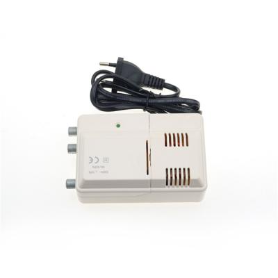 China Multiband Antenna Cable TV Signal Booster VHF 16 DB 1 In 2 Out for sale