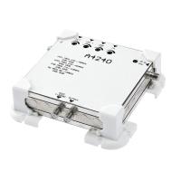 China TV Tinplate CATV Booster Amplifier A4240 2 Input 40db RF Amplifier for sale