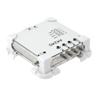 China TV Tinplate CATV Booster Amplifier A4240 2 Input 40db RF Amplifier for sale