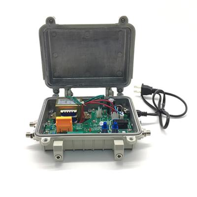 China Digital Signal System CATV Signal Amplifier Antenna TV Power Outdoor Case 40dB Gain for sale