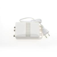 China CATV TV Antenna Signal Amplifier 24 dB 1 In 2 Out 40-862 MHz HD Digital for sale