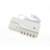 China HD TV Antenna Signal Amplifier 28 dB 1 in 4 Out 47-862 MHz Full Band Coverage for sale