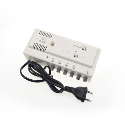 China Indoor Multiband CATV Signal Amplifier 1 In 4 Out VHF 20dB Gain for sale