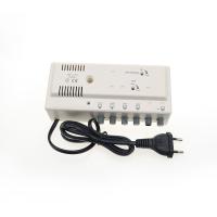 China Indoor Multiband CATV Signal Amplifier 1 In 4 Out VHF 20dB Gain for sale