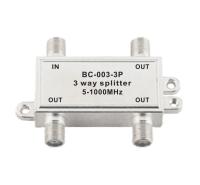 China 5-1000MHz 4 Way CATV Satellite Splitter IPTV Indoor Antenna TV F Type 75ohm for sale
