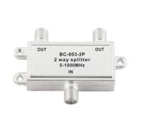 China 5-1000MHz 4 Way CATV Satellite Splitter IPTV Indoor Antenna TV F Type 75ohm for sale
