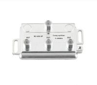 China 5-1000MHz 6 Way Cable Splitter CATV Satellite Splitter For Indoor Use for sale